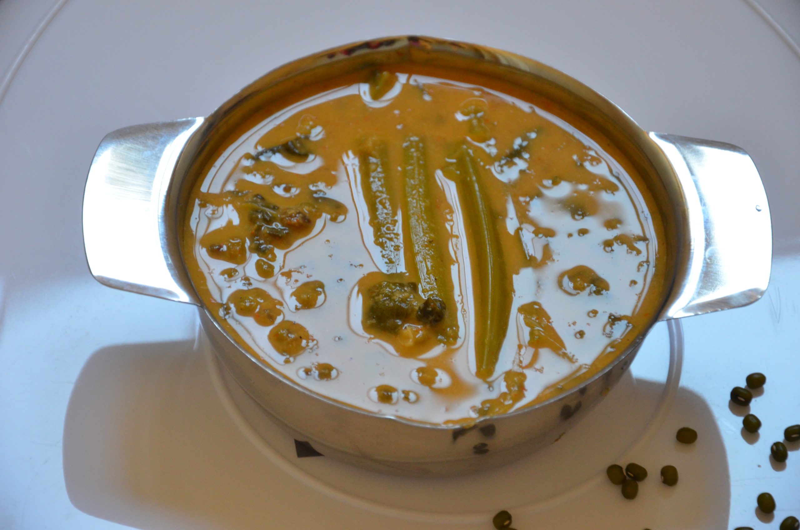 Mangalore Basale Curry (Malabar Spinach and Whole Moong in coconut ...